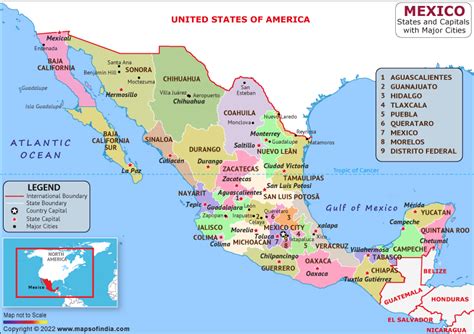 List Of Mexican States By Gdp Wikipedia 1200px Division Politica Mexico