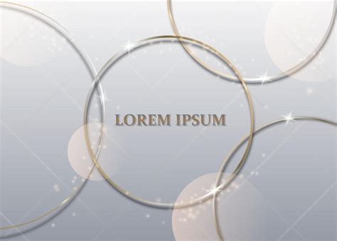 Premium Vector Abstract Gold Circle Lines On White Background Vector