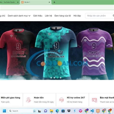 Website Php Quản Lý Cửa Hàng Shop đồ Thể Thao Code Thuần Php Mysql Sàn Giao Dịch Source Code