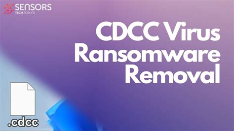 Cdcc Virus [ Cdtt Files] Decrypt Remove [guide]