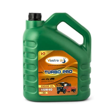 Engine Oil Turbo Pro 35l Vacuum Pack Nil Ash Percentage Light Smell