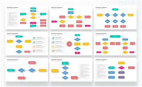 Flowchart Diagrams Keynote Template Incl Flowchart And Process Flow Envato