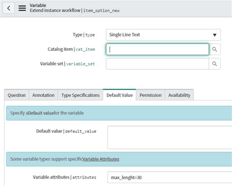 Solved Setting Max Length On A Catalog Item Variable Servicenow Community