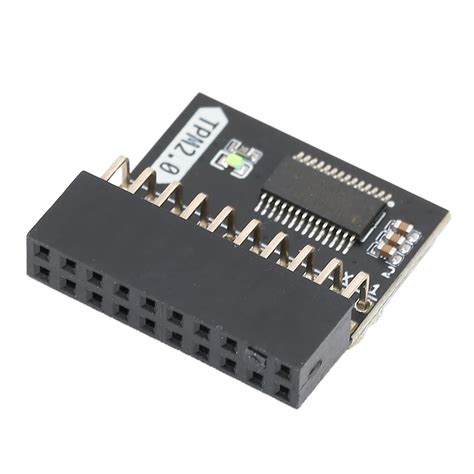 Buy Faginey Tpm 2 0 Encryption Security Module 20pin Strong Encryption Tpm Processor Black Tpm