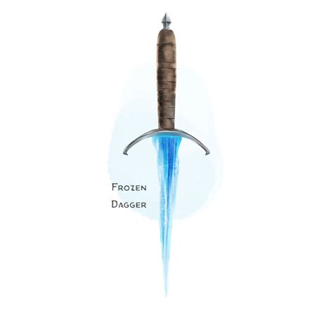 The Griffons Saddlebag Frozen Dagger Weapon Dagger Bonus
