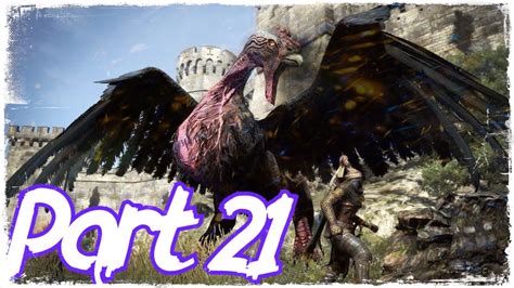 A Cockatrice Attacks Gran Soren Dragons Dogma Dark Arisen Walkthrough