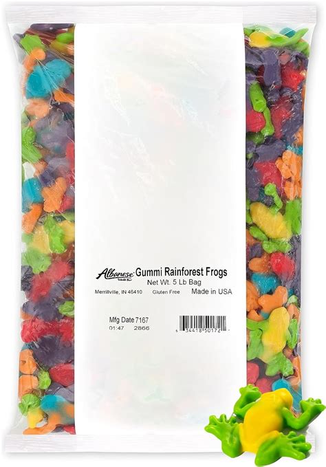 Albanese Gummi Rainforest Frogs 5 Lbs Cottage Country Candies