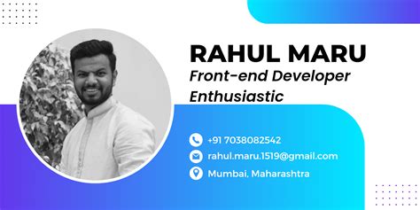 GitHub Rahulmaru Portfolio This Is My Personal Portfolio Website
