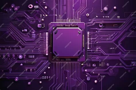 Premium Photo Technology Abstract Circuit Board Texture Background