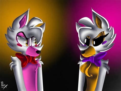 Funtime Foxy And Lolbit Redraw By Alusniper On Deviantart