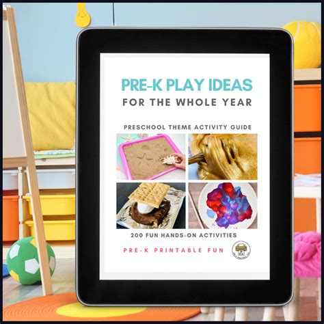 Pre K Play Ideas Ebook