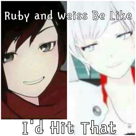 Ruby And Weiss White Rose Rwby