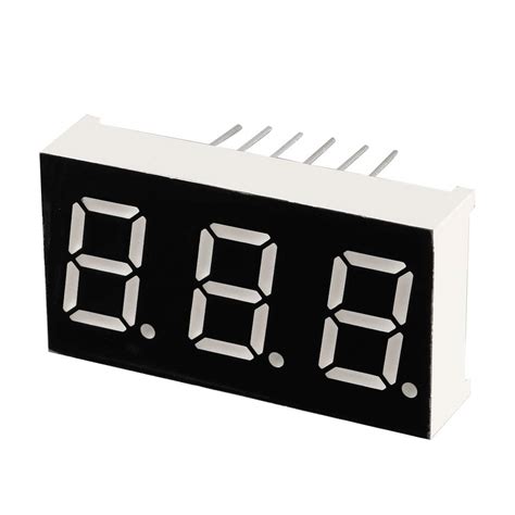 Display 7 Segmentos 3 Dígitos 0 28 Cátodo CIRCUITO FACIL COMPONENTES ELETRONICOS ESP32