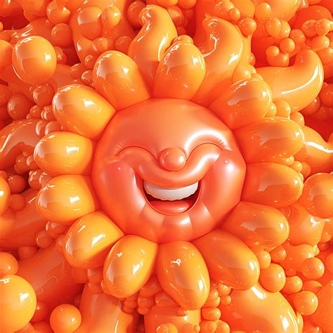 Inflated Glossy Soft Vinyl With Puffy Round Pbr Texture Aitextured