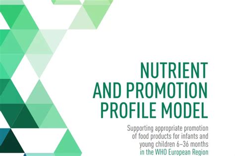 Nutrient And Promotion Profile Model Global Complementary Feeding Collective