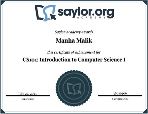 It Enthusiast Completes 12 Free Saylor Courses As She Prepares To Enter The Industry Saylor