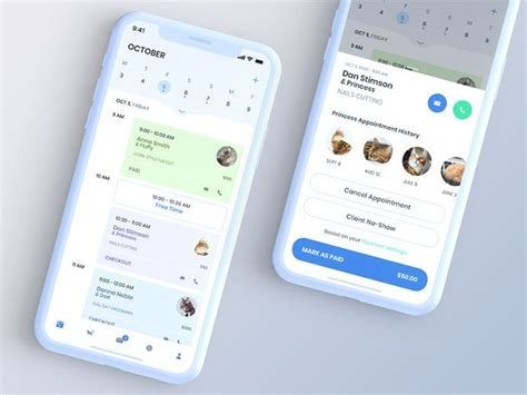 50 Best Schedule App Ui Design Examples Bashooka Scheduling App Mobile App Design