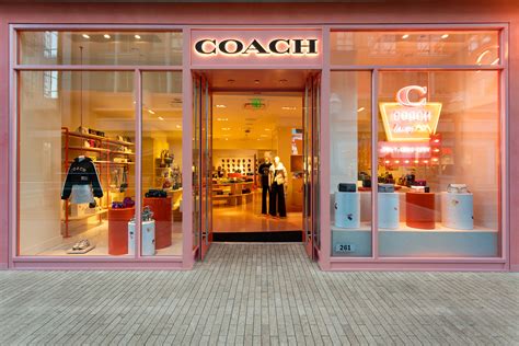 Coach Store Display In Pictures Coach Opens Pre Loved Concept Store