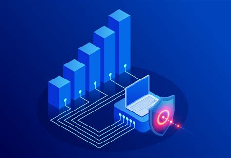 Isometric Developing Programming And Coding Vector Image