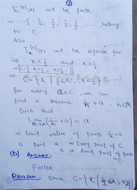 Solved Would Love Some Help On These Cantor Set Problems I M Slowly Working Through Them But