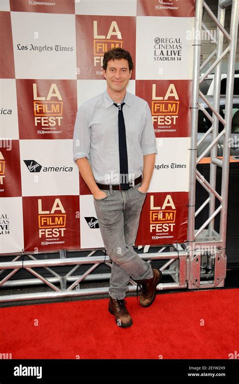 Mark Duplass 15 June 2012 Los Angeles California 2012 Los Angeles