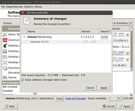 YaST Command Examples In SUSE Linux