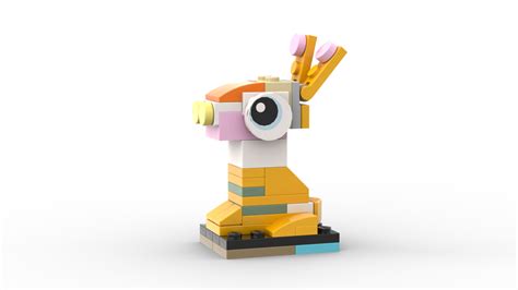 Lego Moc 40644 Bunny By Lenarex Rebrickable Build With Lego