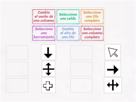 Cursores Excel Match Up