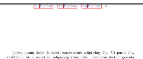 pdftex table of contents navigation sidebar in non beamer document