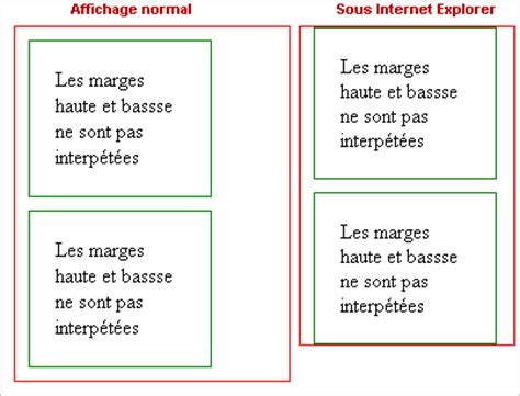 margin top CSS Problème d affichage ZONE CSS