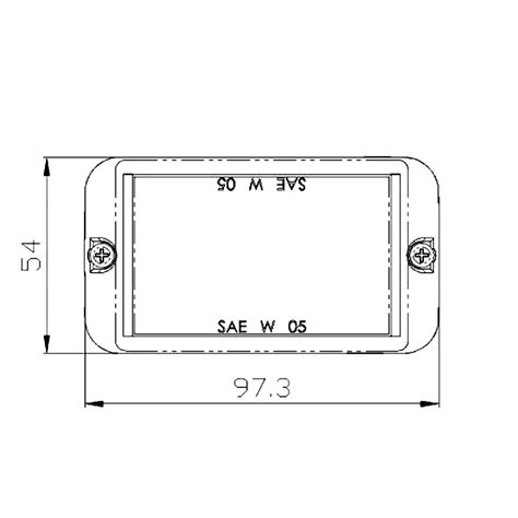 SODX DA Módulo doble de luz led vcd leds de watts cada uno patrones de flasheo última