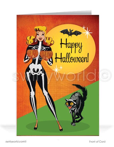 Vintage Pin Up Girl Cartoon