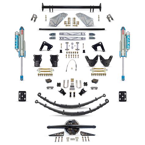 80 96 Bronco Complete Rear Long Travel Suspension Kit
