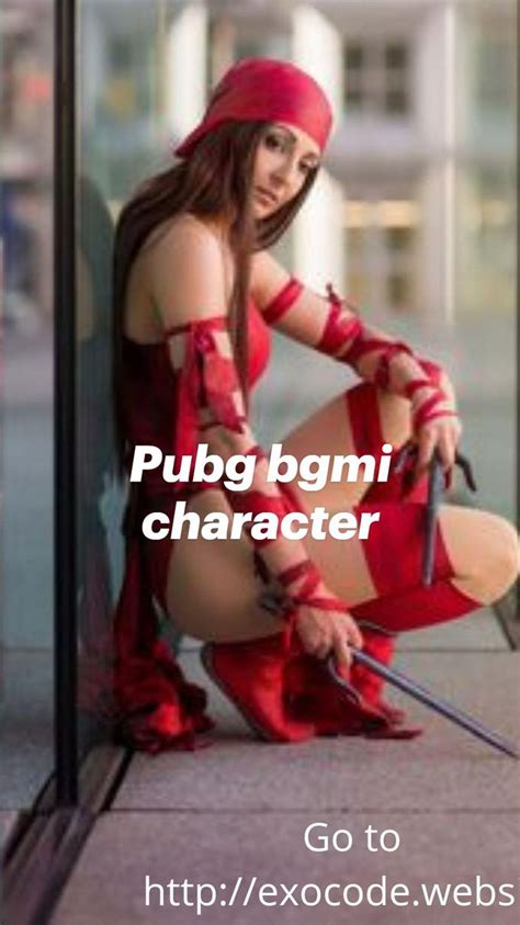Pubg Bgmi Character