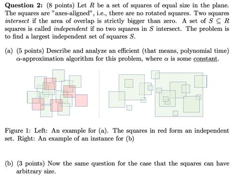 Question 2 8 Points Let R Be A Set Of Squares Of Chegg Com