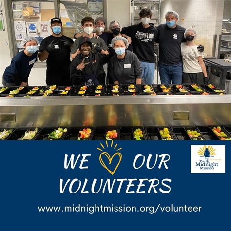 The Midnight Mission On Linkedin Volunteer Homeless Dtla