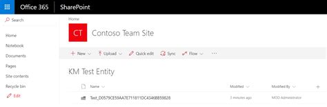 Dynamics 365 Sharepoint Integration Carl De Souza