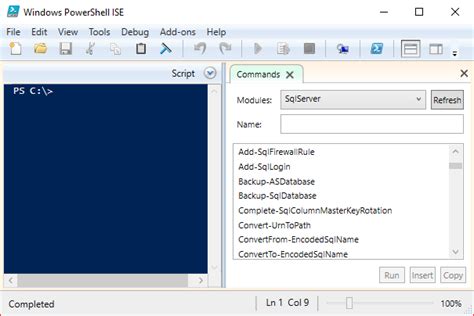 PowerShell ISE BeginCodingNow Com