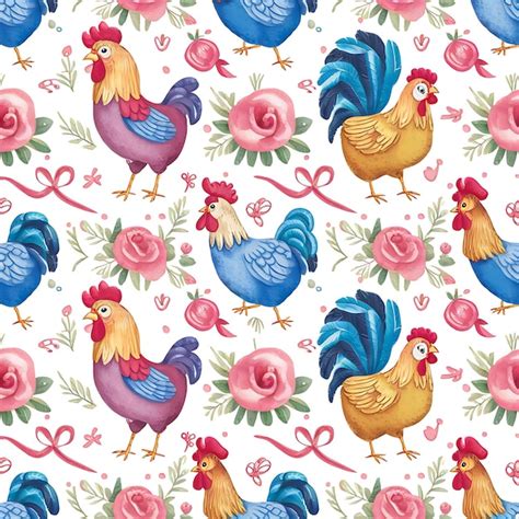12 000 Hen Pattern Pictures