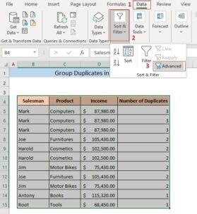 How To Group Duplicates In Excel Merge Duplicate Values Earn Excel