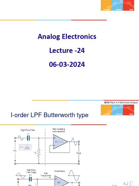 analog electronics lecture 24 06032024 download free pdf