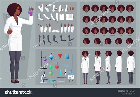 1 Black Lab Character Creation Pack Gestures Poses Face Expressions