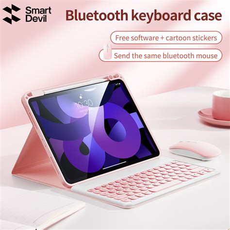 Smartdevil Bluetooth Keyboard Case For Ipad Series Magnetic With Pen Slot Shopee Philippines