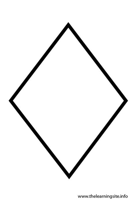 Free Printable Diamond Template Printable Free Templates