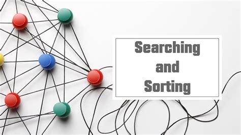 Data Structures And Algorithms Tutorial Searching And Sorting Youtube