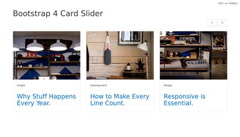 Multi Item Carousel Captions Profile