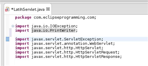 Membuat Java Servlet Dengan Eclipse 2 Reza In Programming