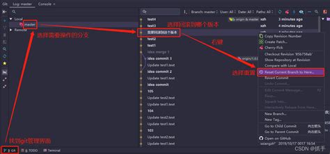 Idea回滚代码 强制push Gitidea强制push Csdn博客