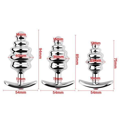 Metal Thread Butt Plug Sex Toy Xinghaoya