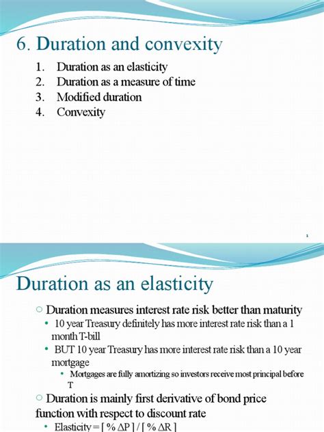 Pdf 6 Duration And Convexity Dokumentips